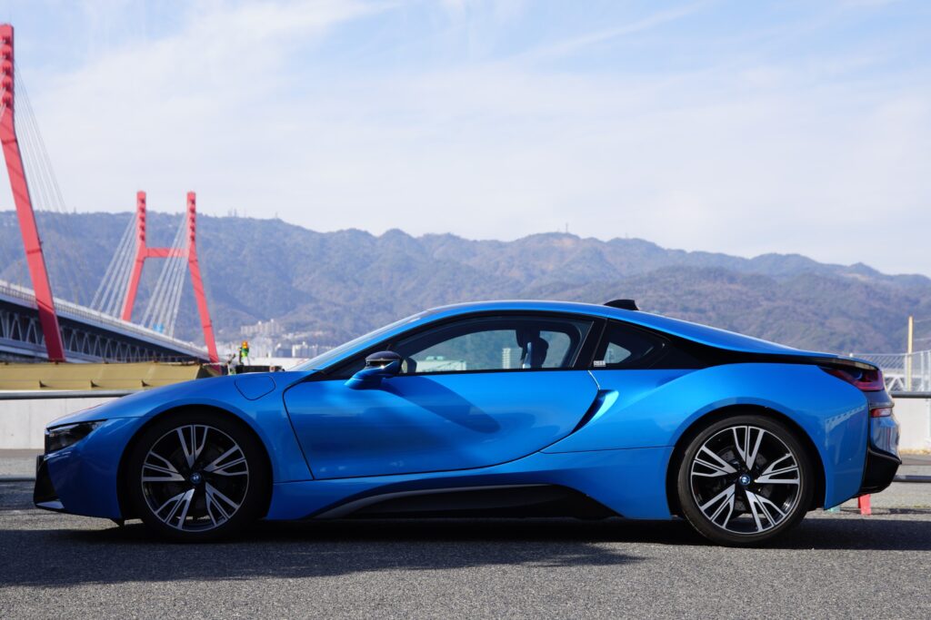 BMW i8 ベースモデル 前席シートヒーター ハーマンカードン （プロトニックブルー） | 外車・輸入車の買取、販売 リンテック-LINTEC-